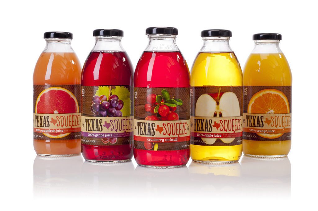 Texas Teas, Juices & Water - Envision Creative