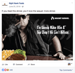 Night Hawk Frozen Foods - Envision Creative